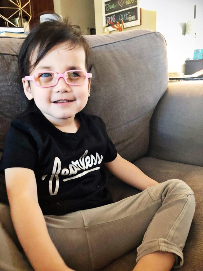 Girl Born With Silver Eyes Finally Has Family That Loves Her