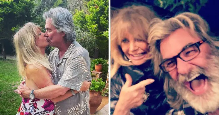 Kurt Russell And Goldie Hawn celebrate 40th anniversary