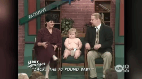 The viral 70lbs baby who shocked viewers on Jerry Springer has grown up ...