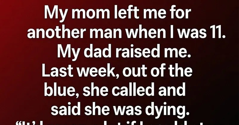 My mom left me at 11—Years later, her final message changed everything